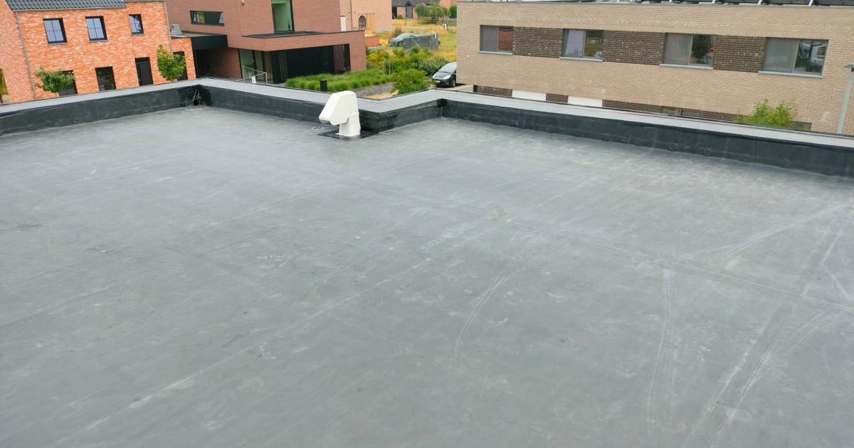 EPDM dak nieuwbouw | Coolen Installatietechniek Arendonk