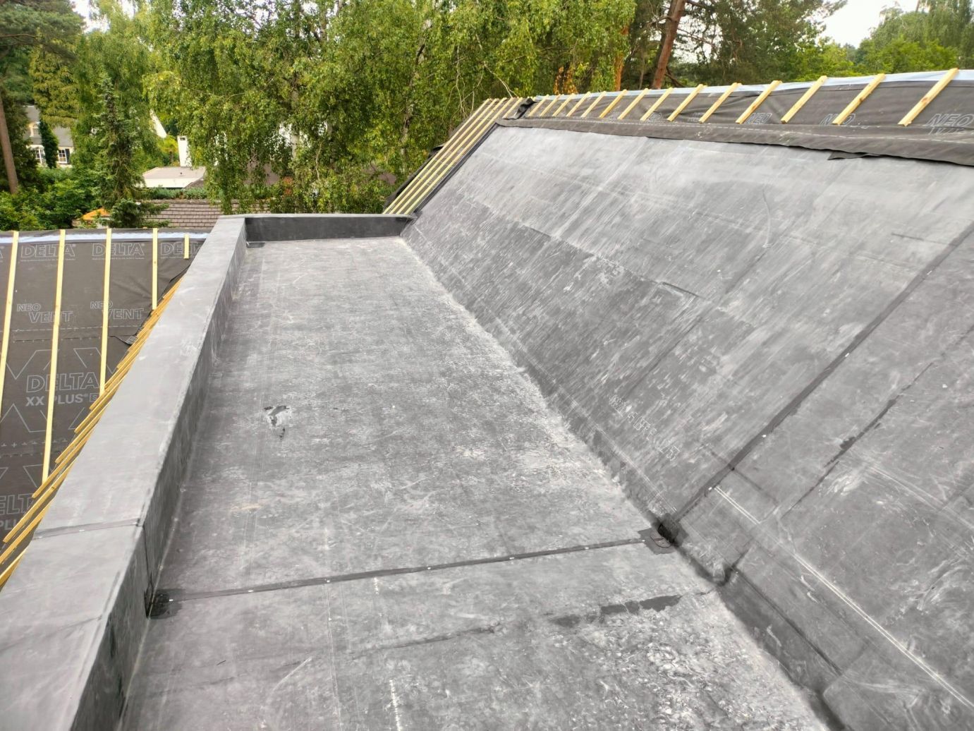 EPDM dak nieuwbouw | Coolen Installatietechniek Arendonk